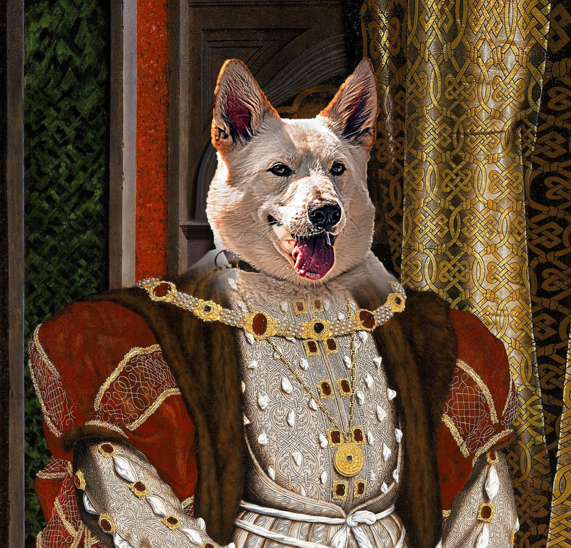 King Henry VIII - Custom Pet Portraits - Dog Portraits and Cat ...