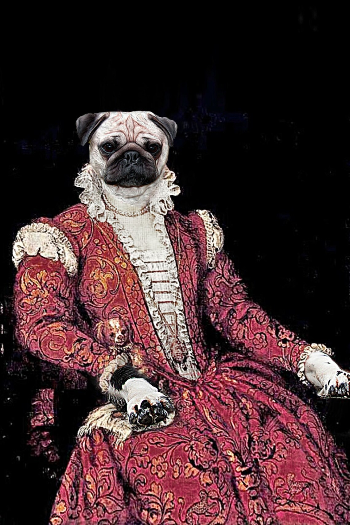 Custom Pet Portraits Dog Portraits and Cat Portraits | Etsy