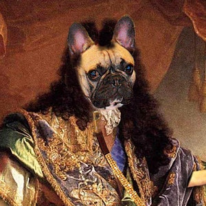 King Louis - Custom Pet Portraits - Dog Portraits and Cat Portraits ...
