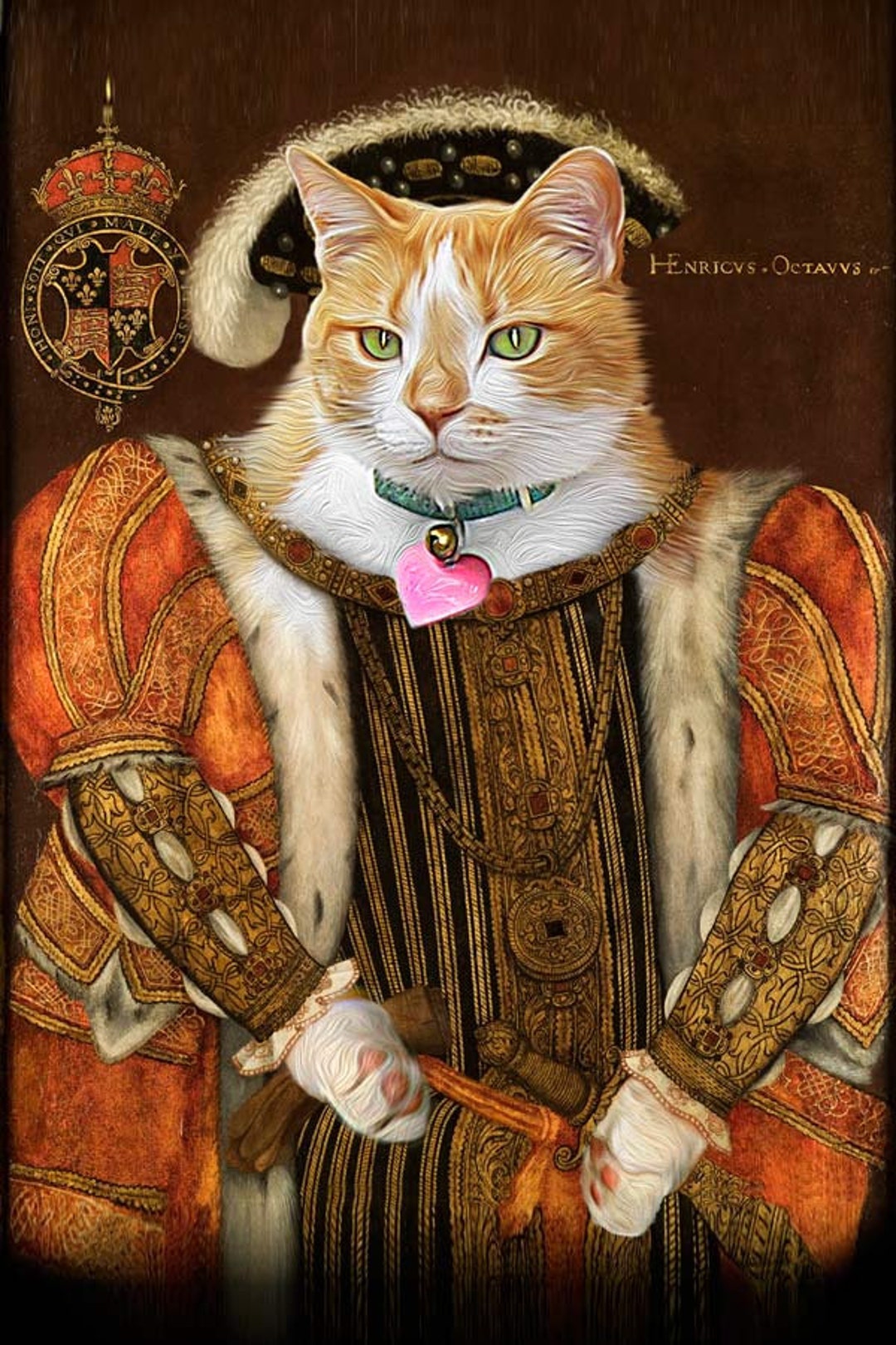 King Henry VIII - Custom Pet Portraits - Dog Portraits and Cat ...