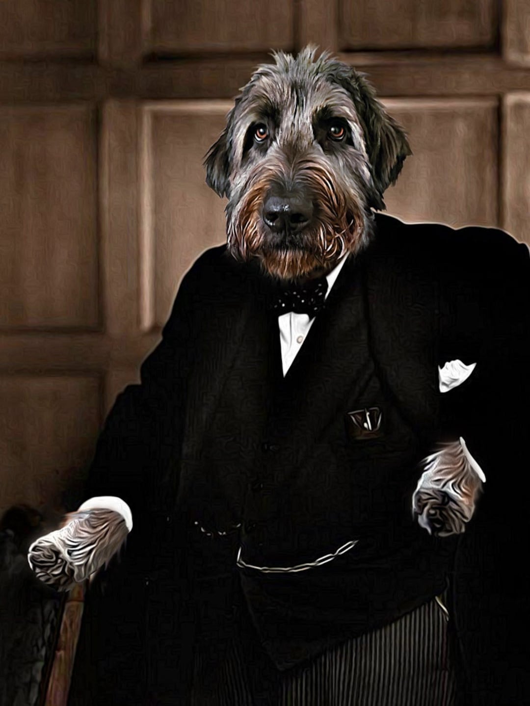 Winston Churchill - Custom Pet Portraits - Dog Portraits and Cat ...