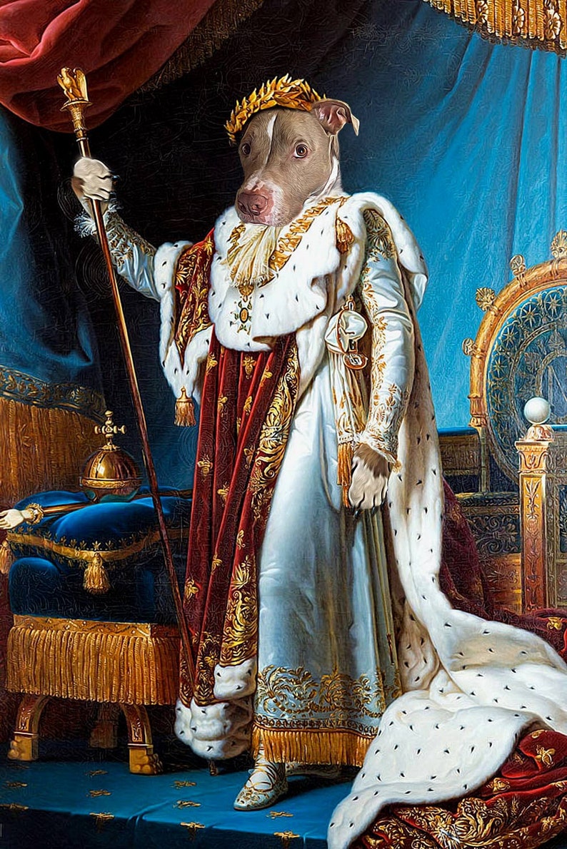 Napoléon Bonaparte Custom Pet Portraits Dog Portraits and | Etsy