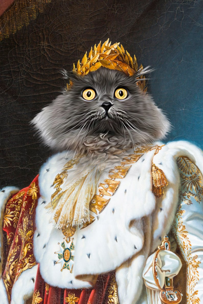 Napoléon Bonaparte Custom Pet Portraits Dog Portraits and | Etsy