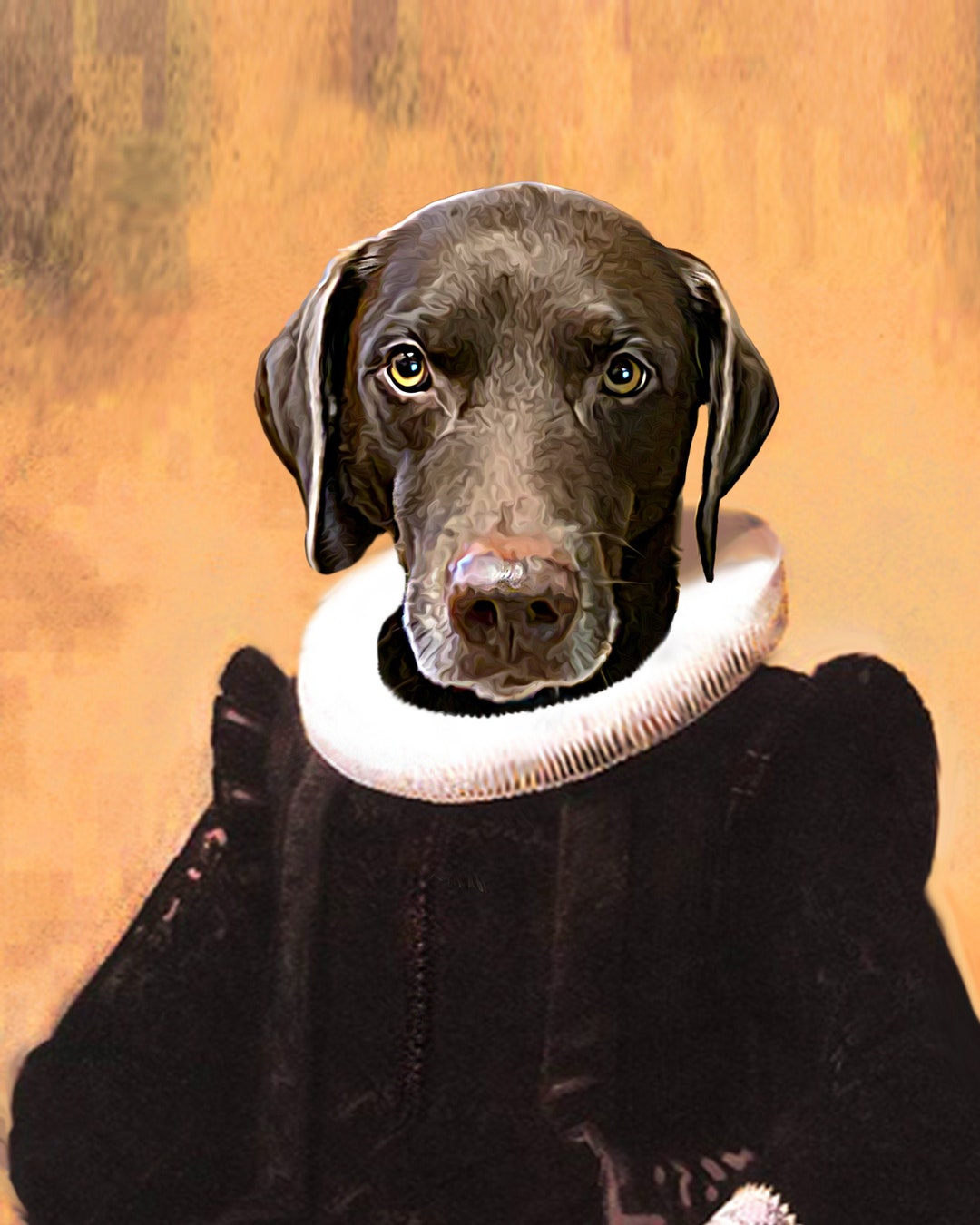The Librarian - Custom Pet Portraits - Dog Portraits and Cat Portraits ...