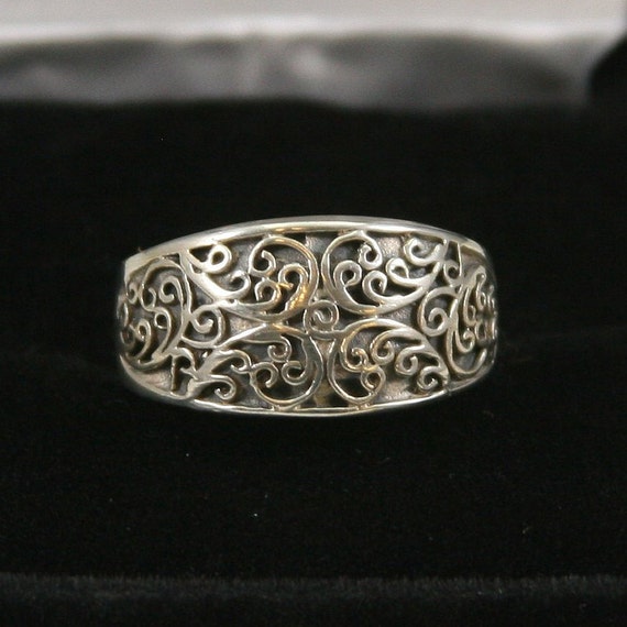 Vintage 925 silver ring - Gem