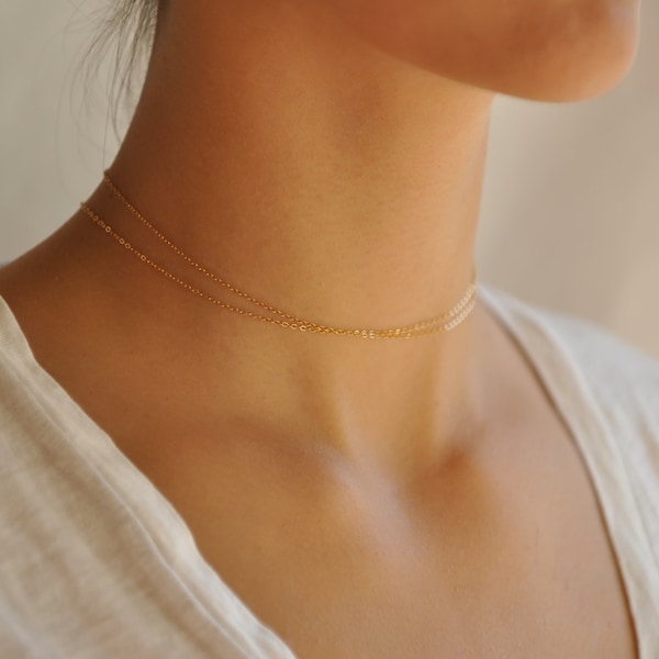 Double Wrap Necklace - Etsy