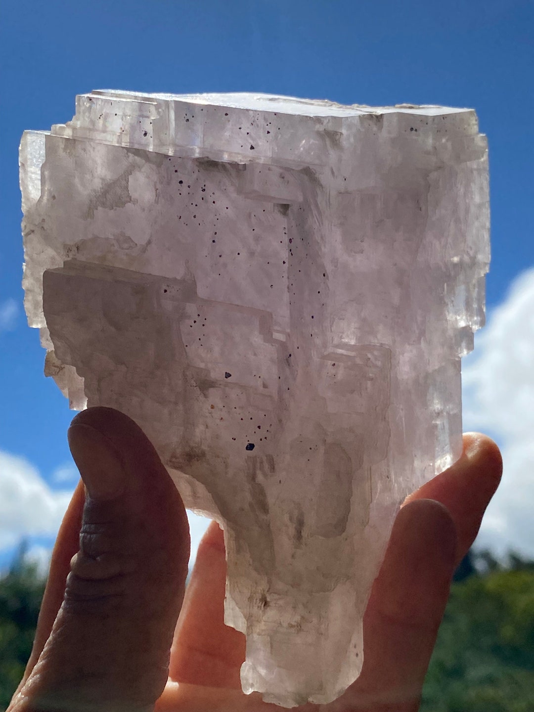 Lavender Rhombohedral Calcite, Dodo Mine, Polar Ural Mountains, Russia ...