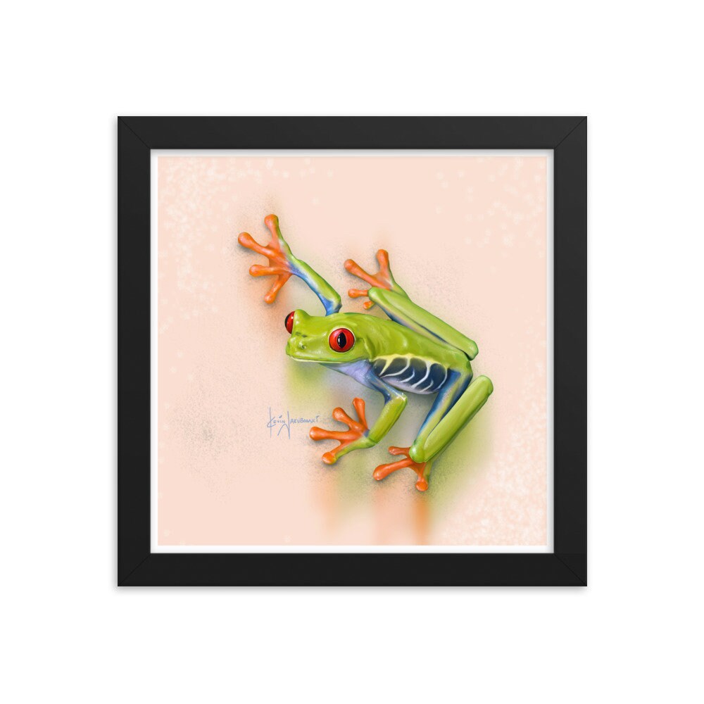 Tree Frog Print - Etsy