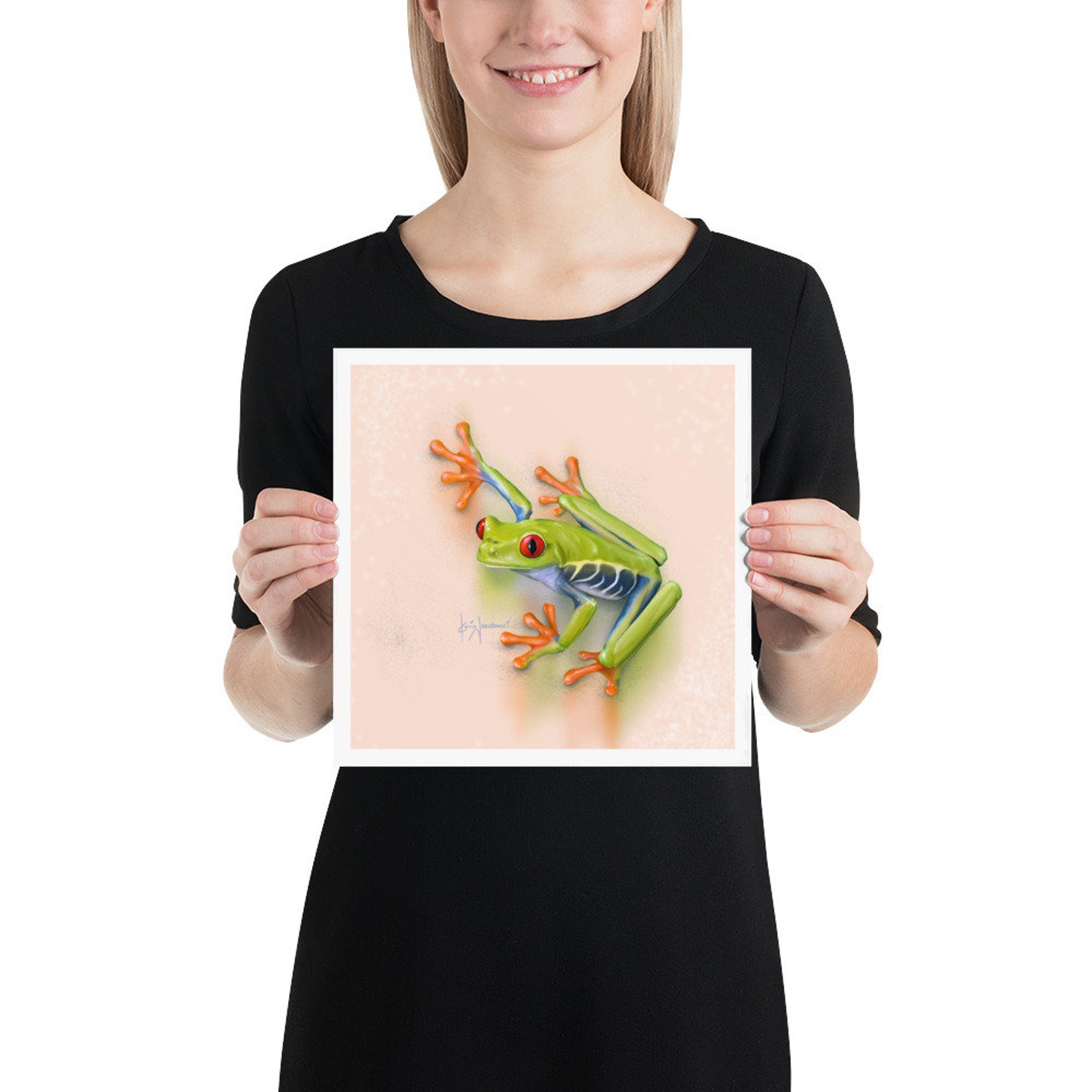 Tree Frog Print - Etsy