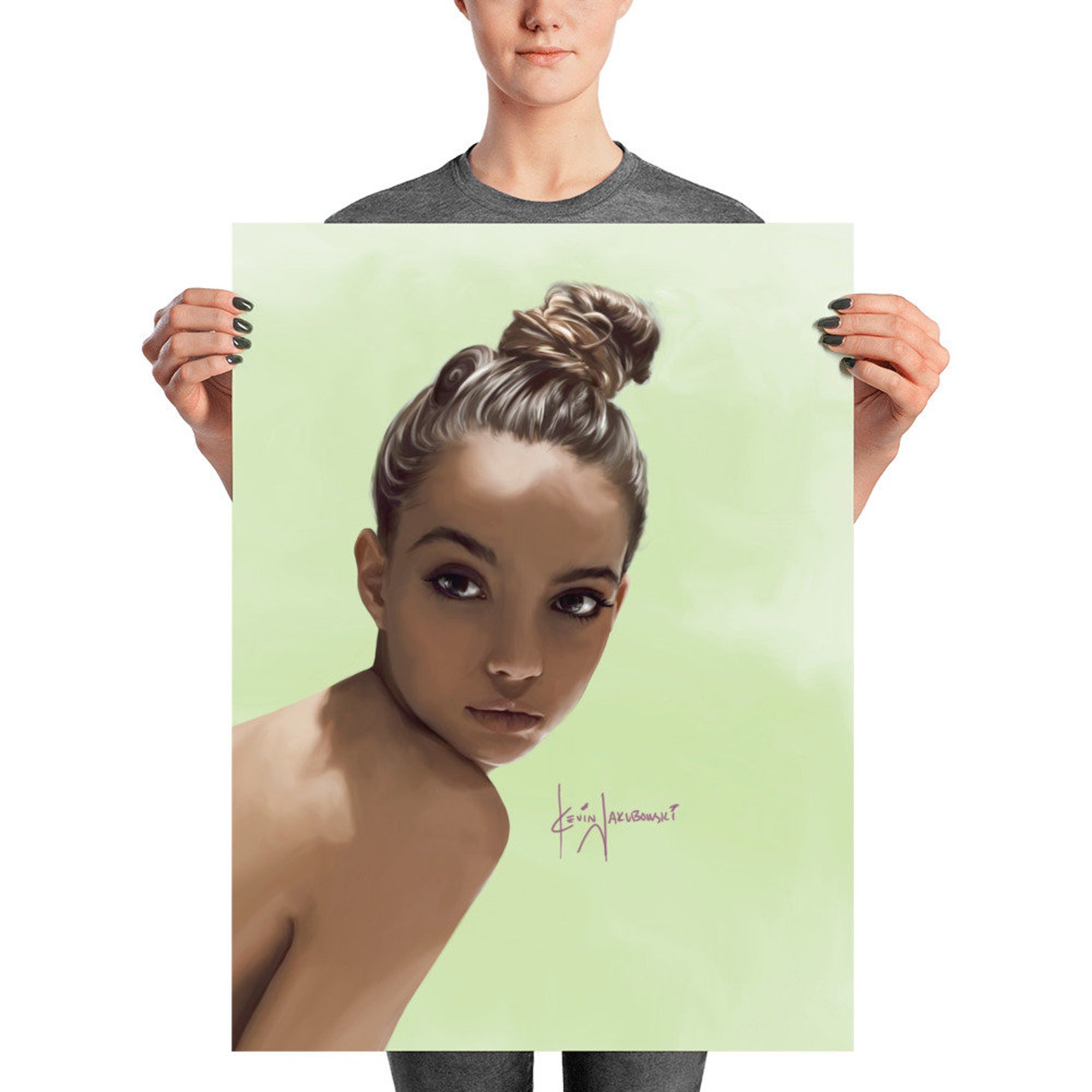 Adorable Bun Print | Etsy