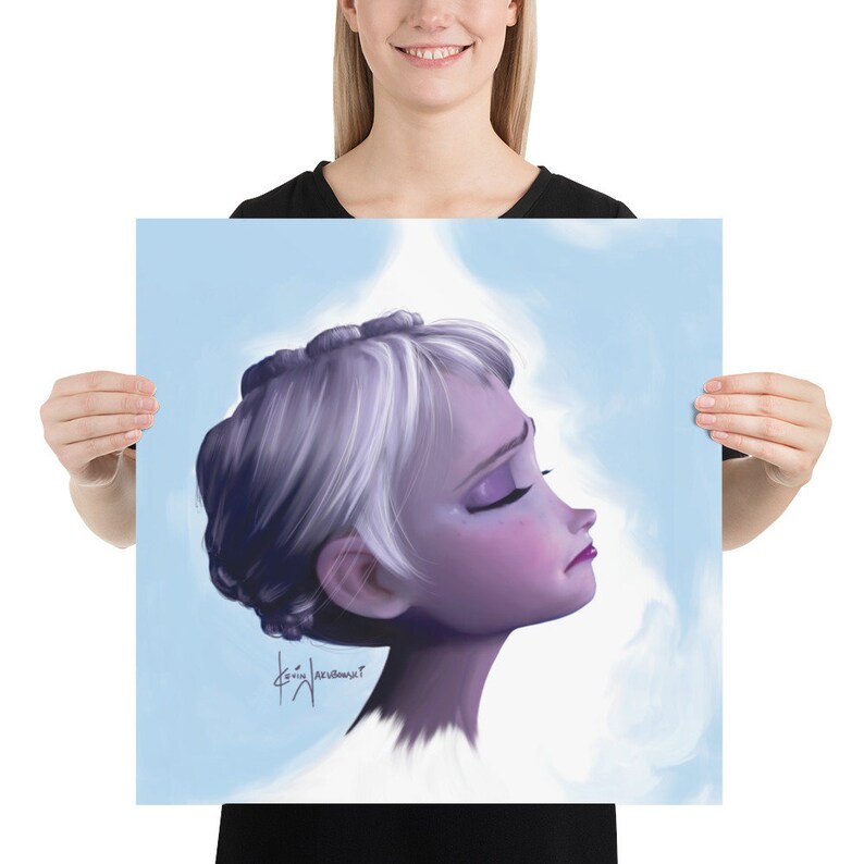 Elsa Print - Etsy
