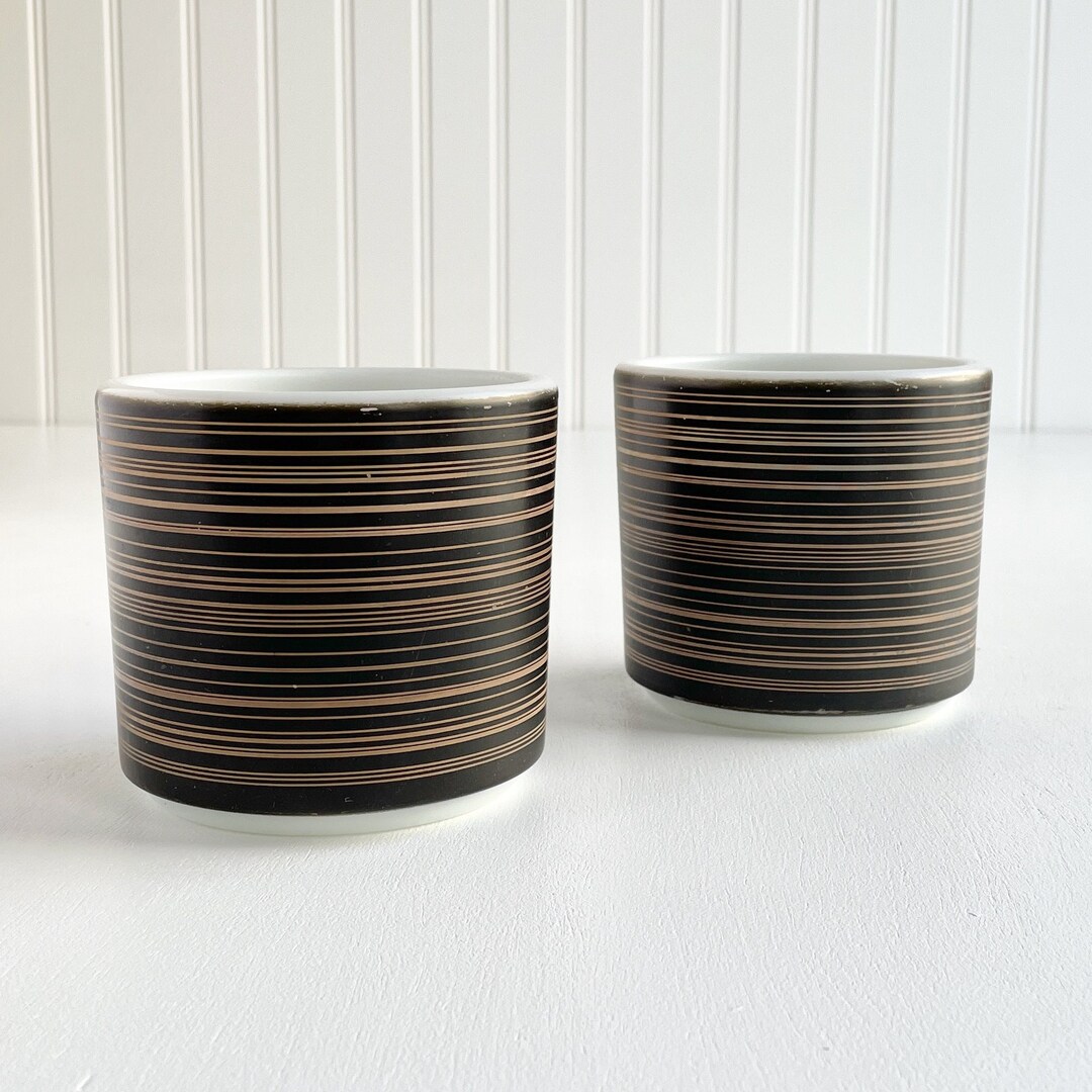 Pyrex Tumblers Set of 2 Terra Pattern 1964 to 1965 - Etsy