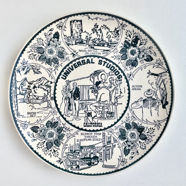 California Souvenir Plate - Etsy
