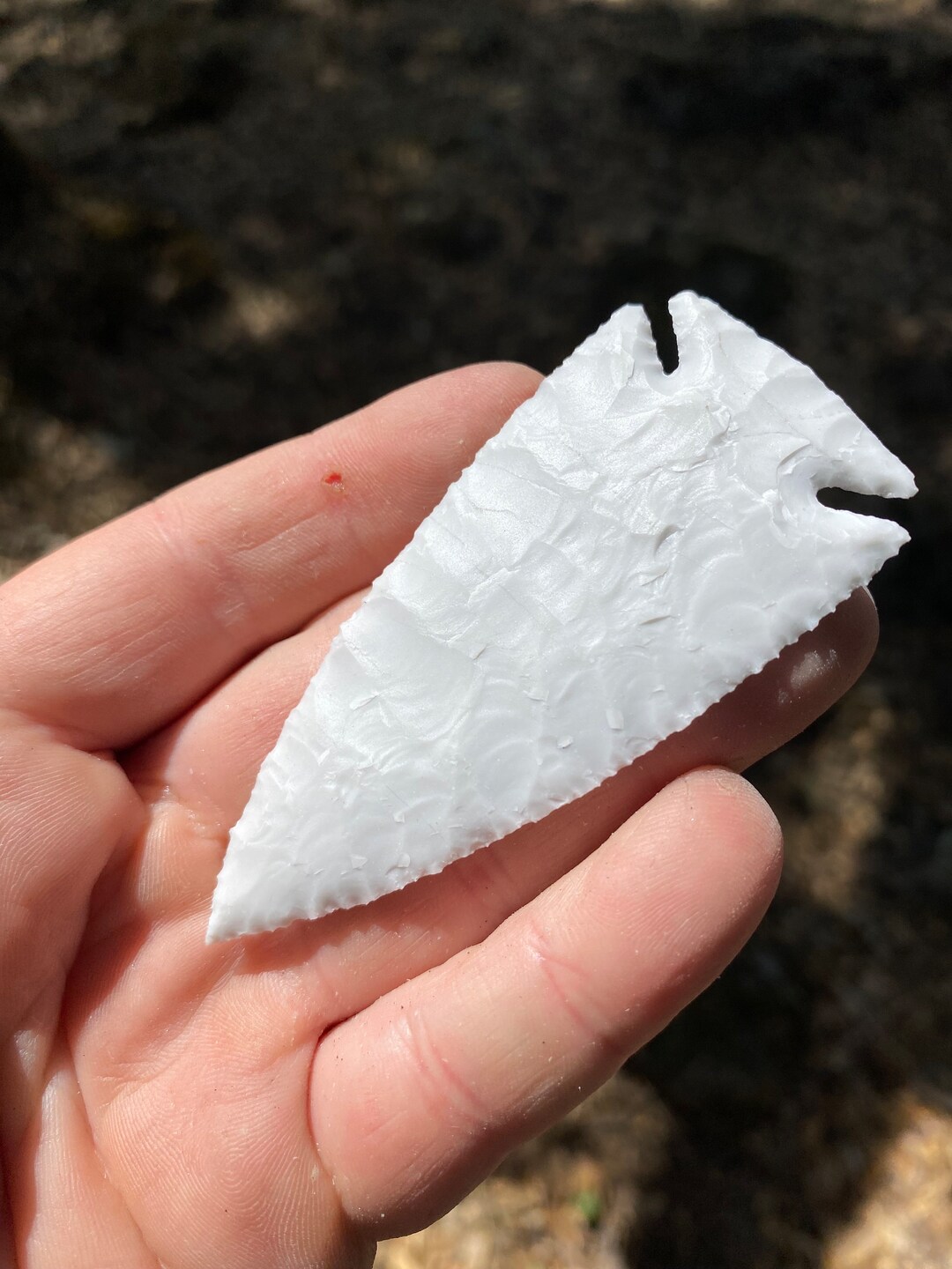 Novaculite Atlatl Dart Point by Chumash Artist Steven Saffold - Etsy
