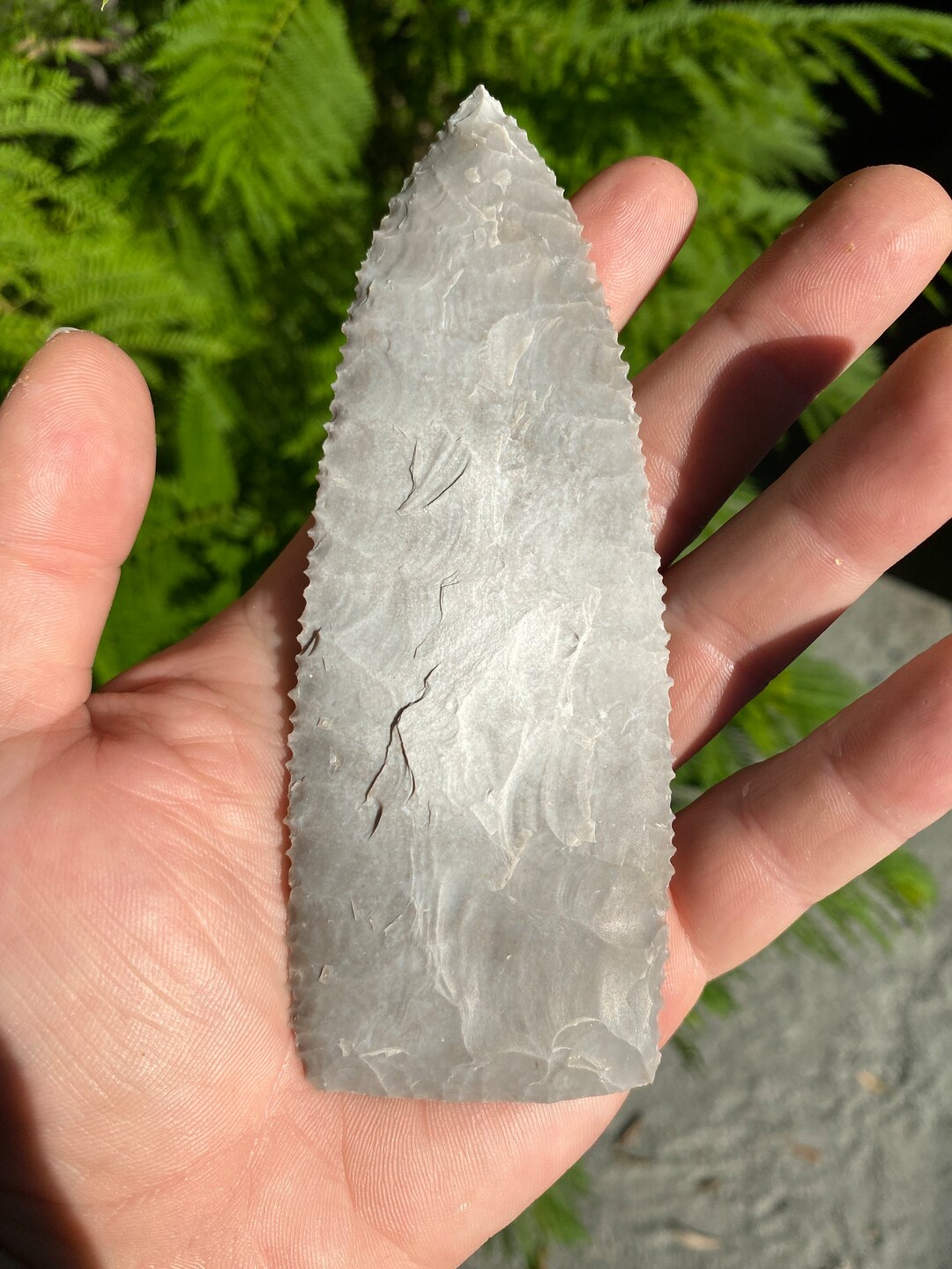 Georgetown Flint Blade by Chumash Artist Steven Saffold - Etsy