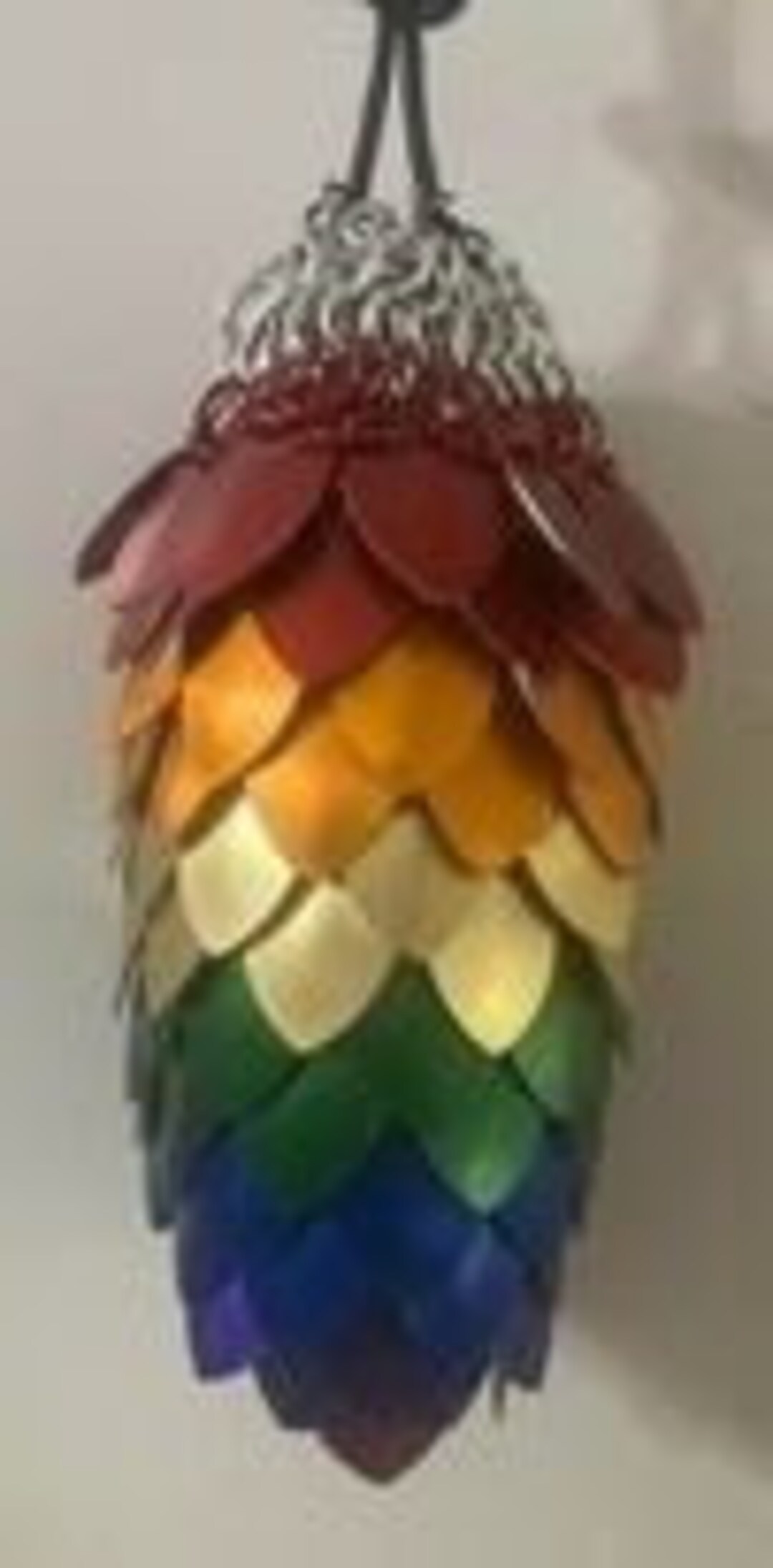 Rainbow Dice Bag Chain Mail Scale Mail Dragon Egg Lotus Flower ...