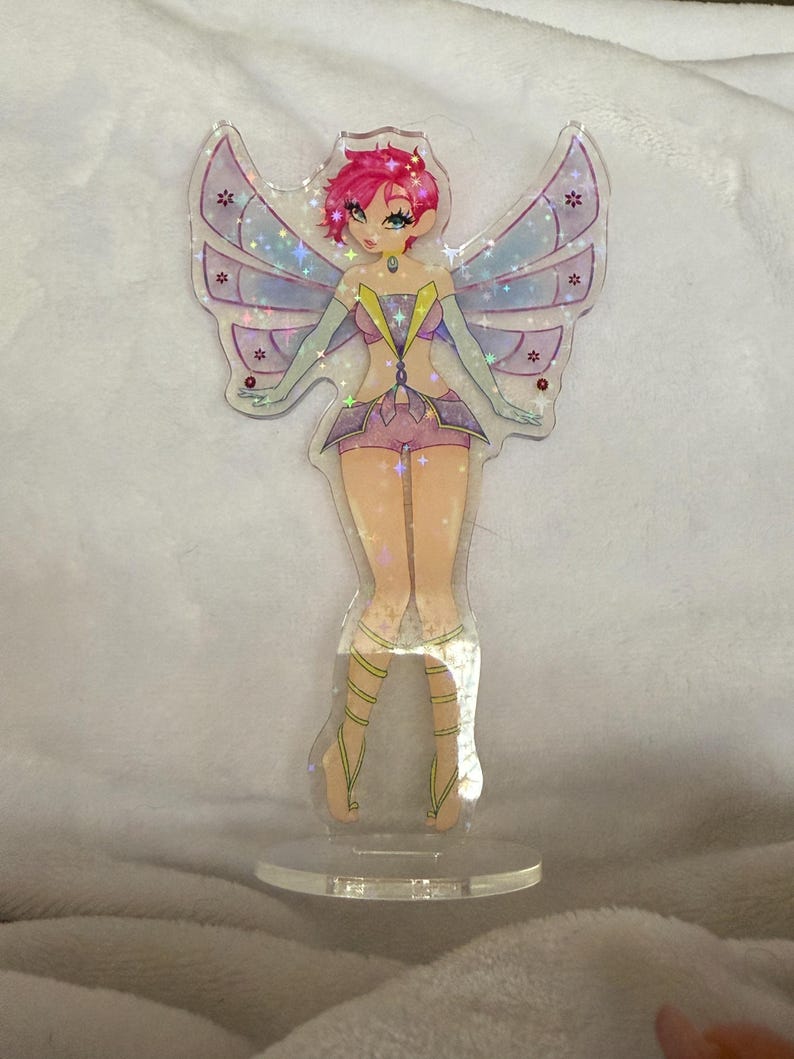 Fairy Club Enchantix Acrylic Standee | Anime Fairy Decor - Etsy