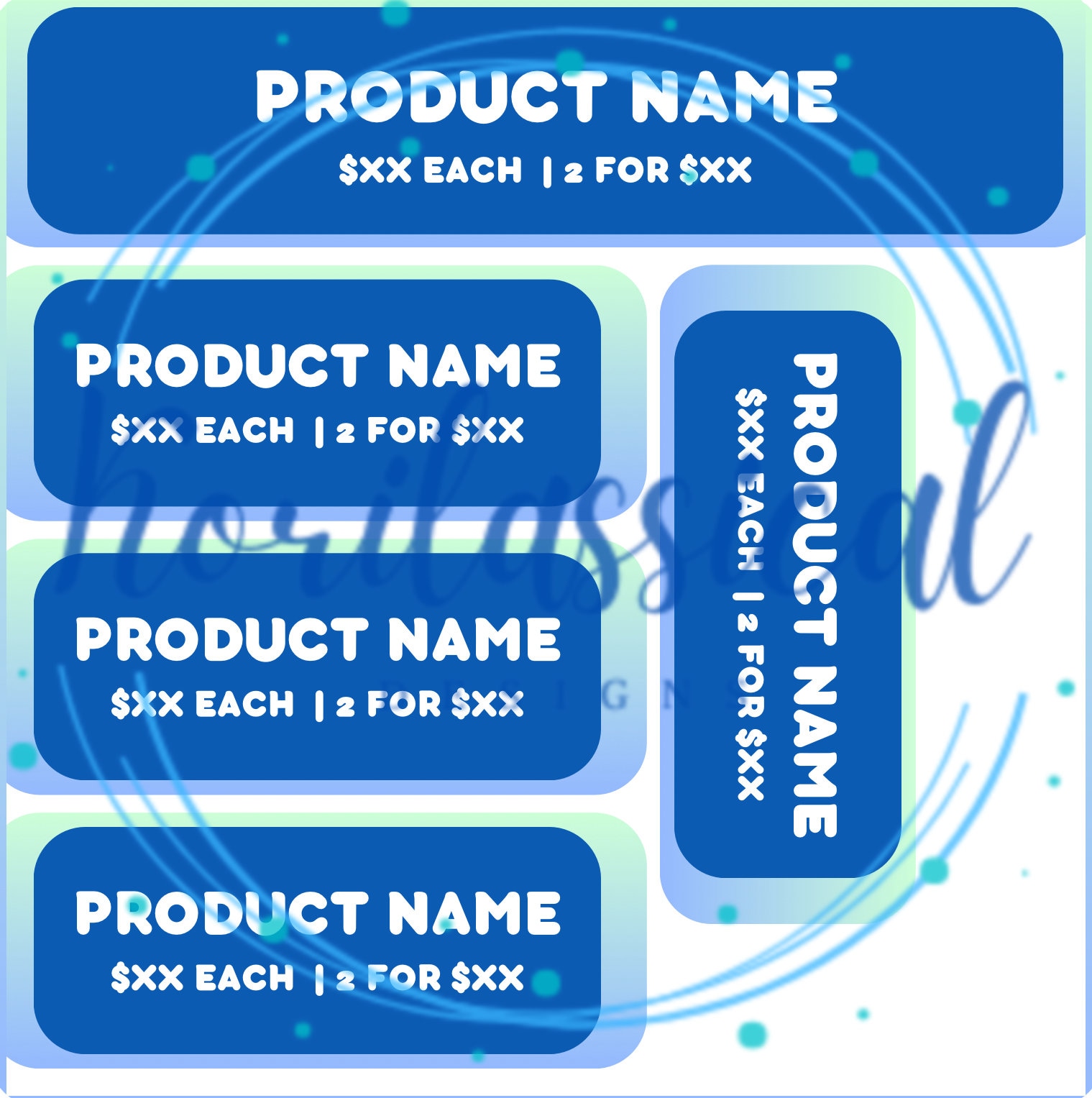 Artist Alley Starter Pack | Canva Template | Beginner Friendly | Price ...