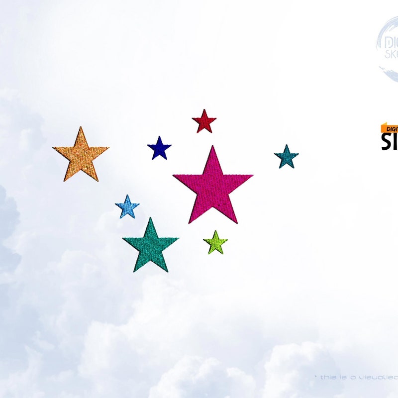 Star Embroidery - Etsy