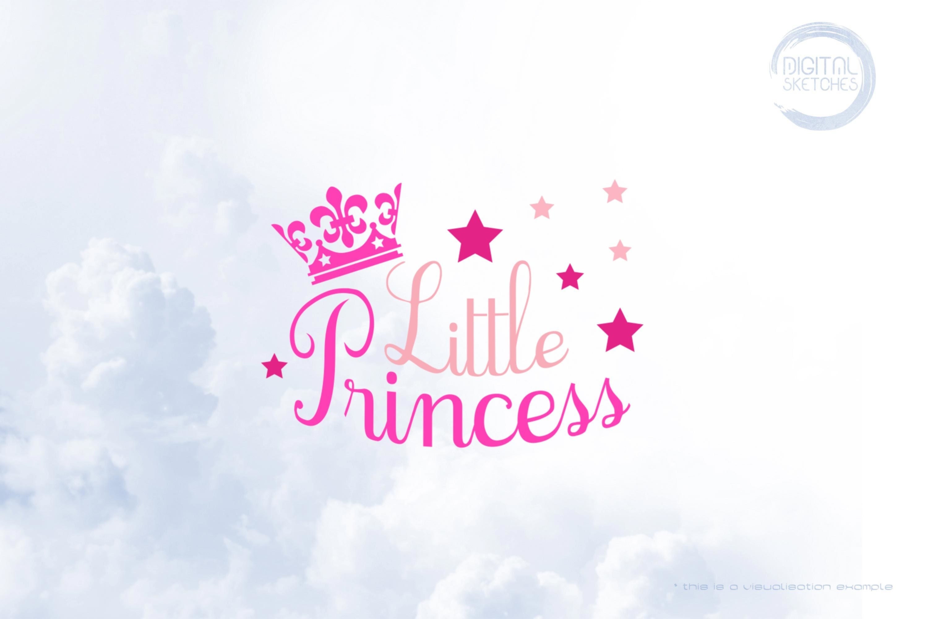 Little Princess Svg, Princess Crown SVG, Princess Clipart, Birthday ...