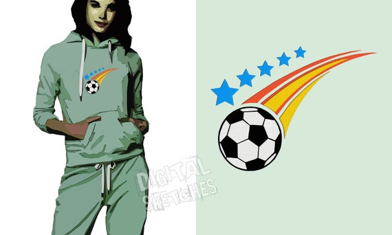 Soccer Embroidery Design Soccer Ball Embroidery Soccer | Etsy