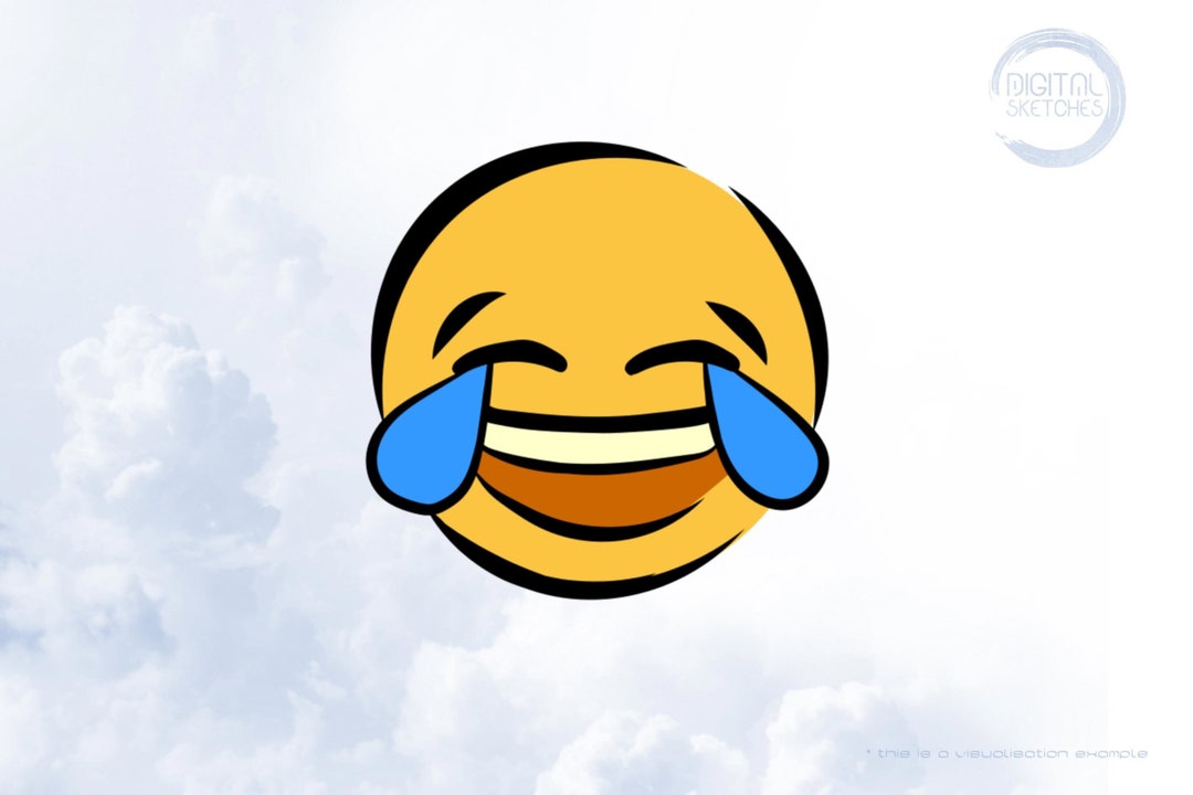 Smiley SVG File, Emoji Designs for Cricut and Silhouette Cutting ...