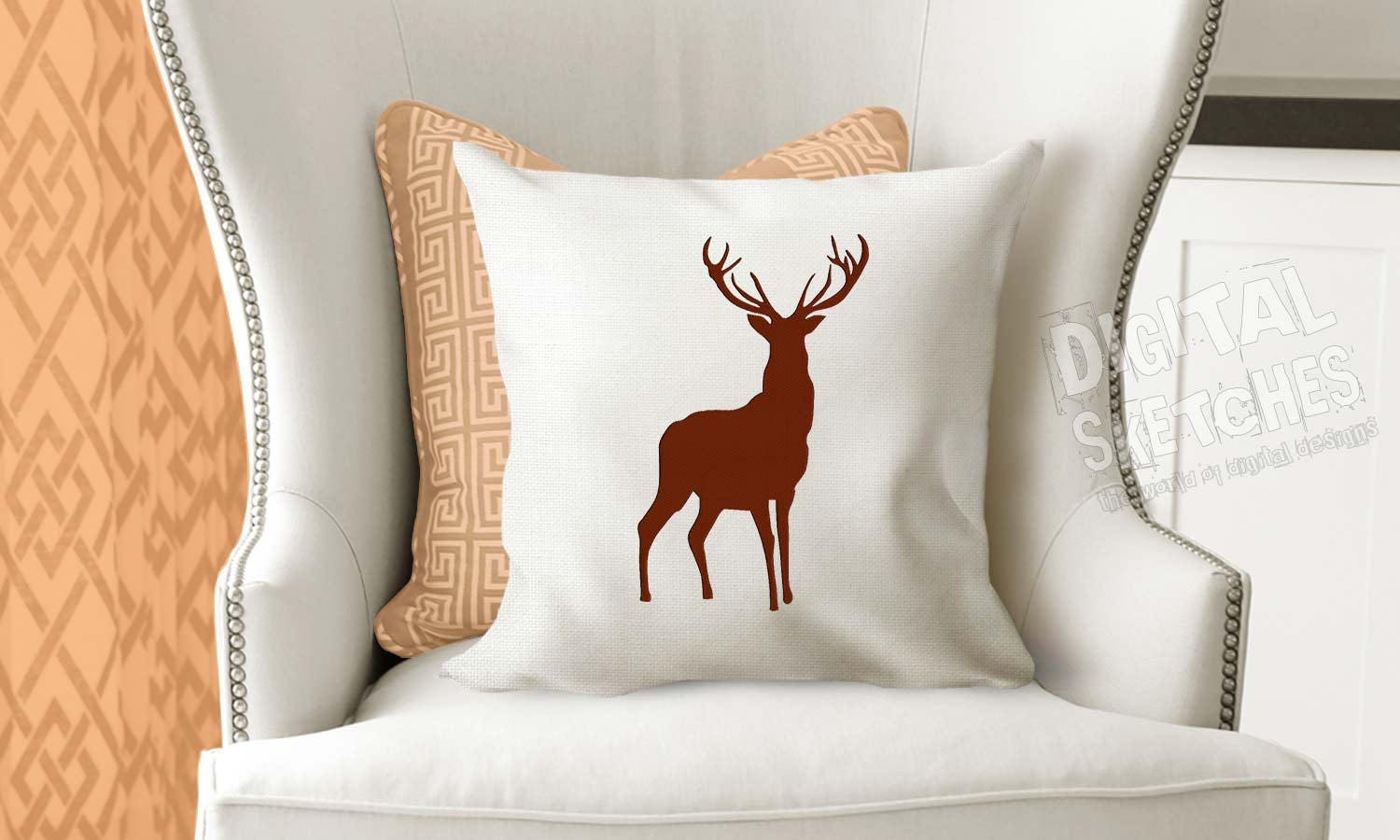 Deer Machine Embroidery Design Set Wild Forest Animals Frame Bundle SET ...