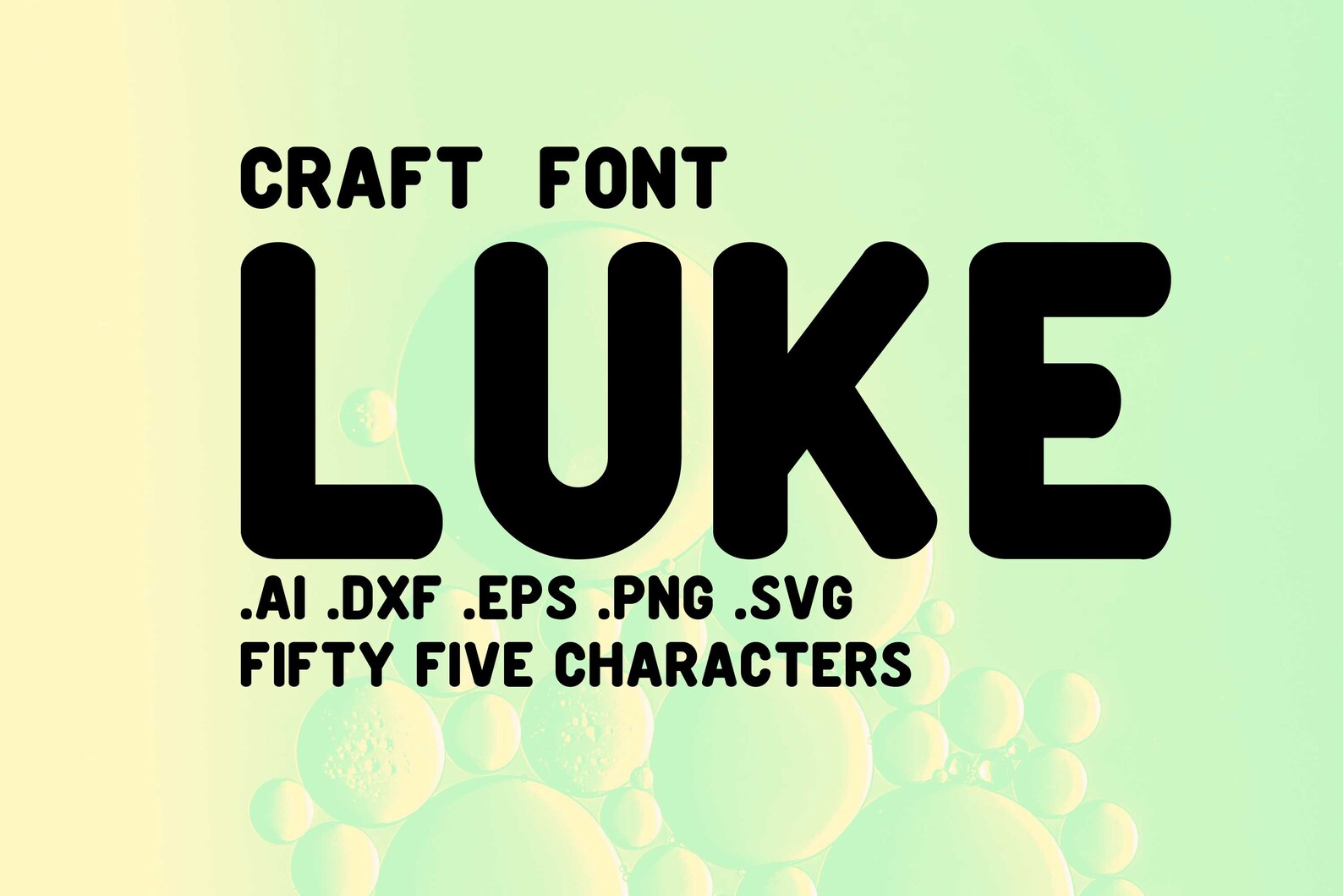 Luke Modern Bold Script Craft Font Bold Script SVG Font Svg - Etsy