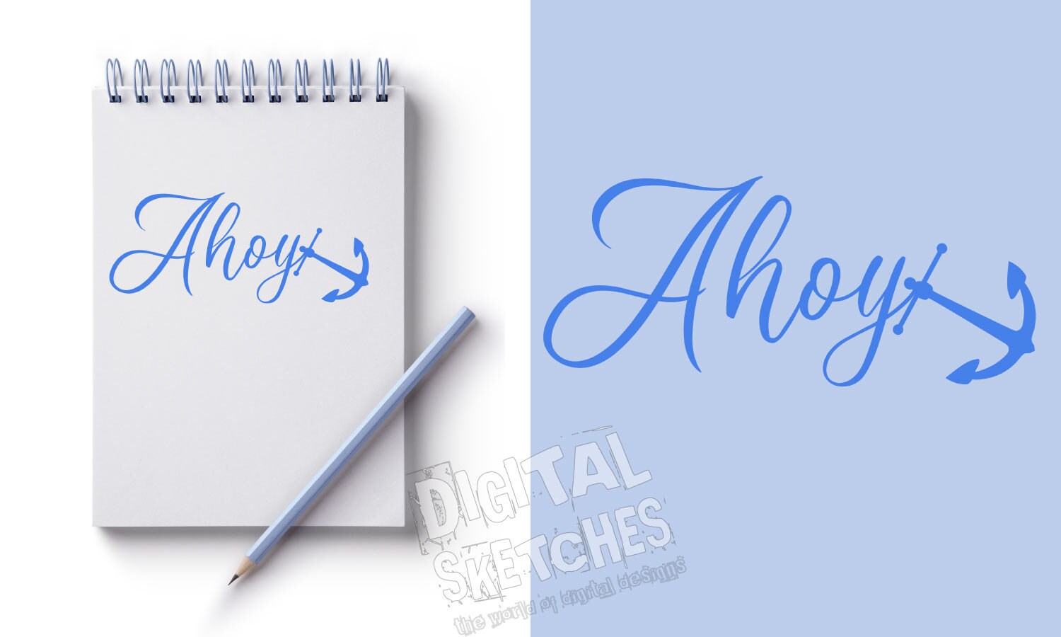 Ahoy Svg Anchor SVG Anchor Pattern Sea Cut File Sea Life | Etsy