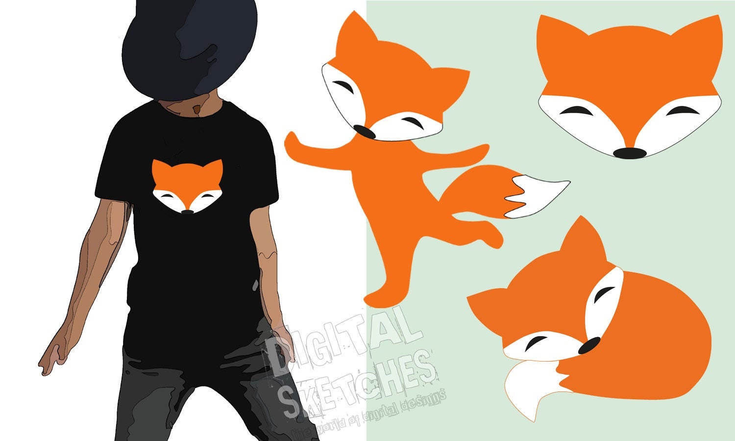 Fox SVG Fox SVG Designs Fox Clipart Cute Fox Svg Woodland | Etsy