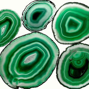 Emerald Geode Art, Rock Art, Agate Art, Gem Art, Agate Slices, Mineral ...