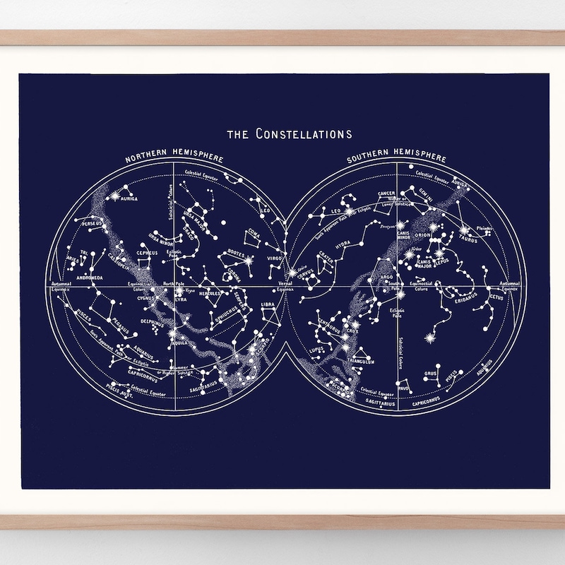 Celestial Maps - Etsy
