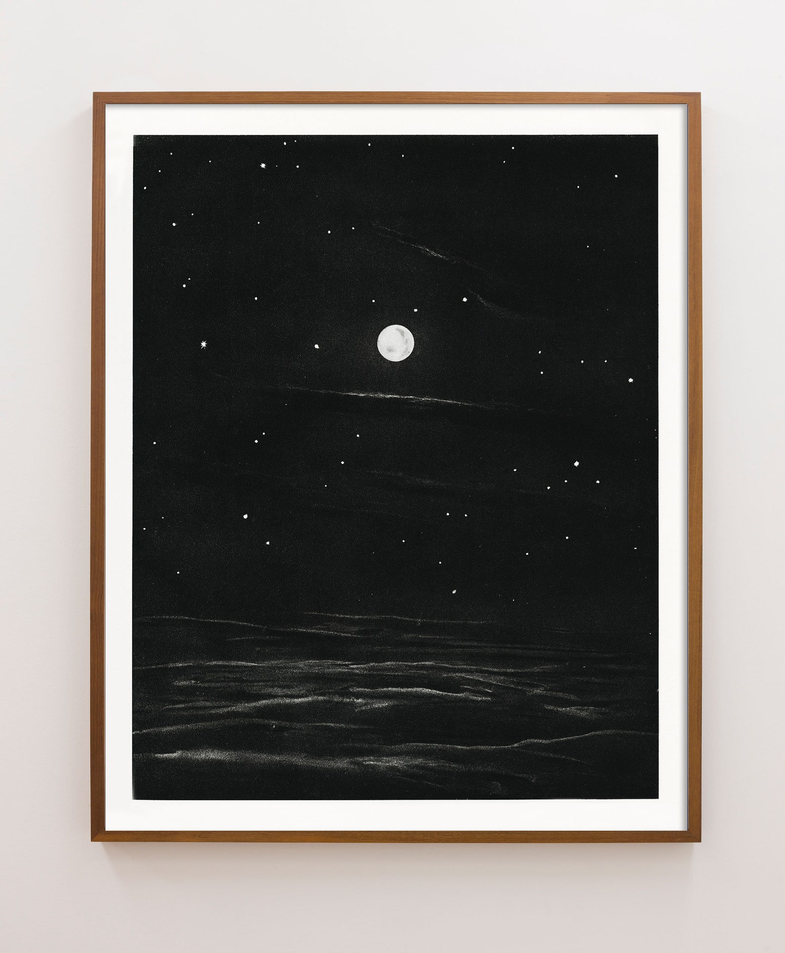 Moonscape Moon Print View of Earth Moon Art Surface of the | Etsy