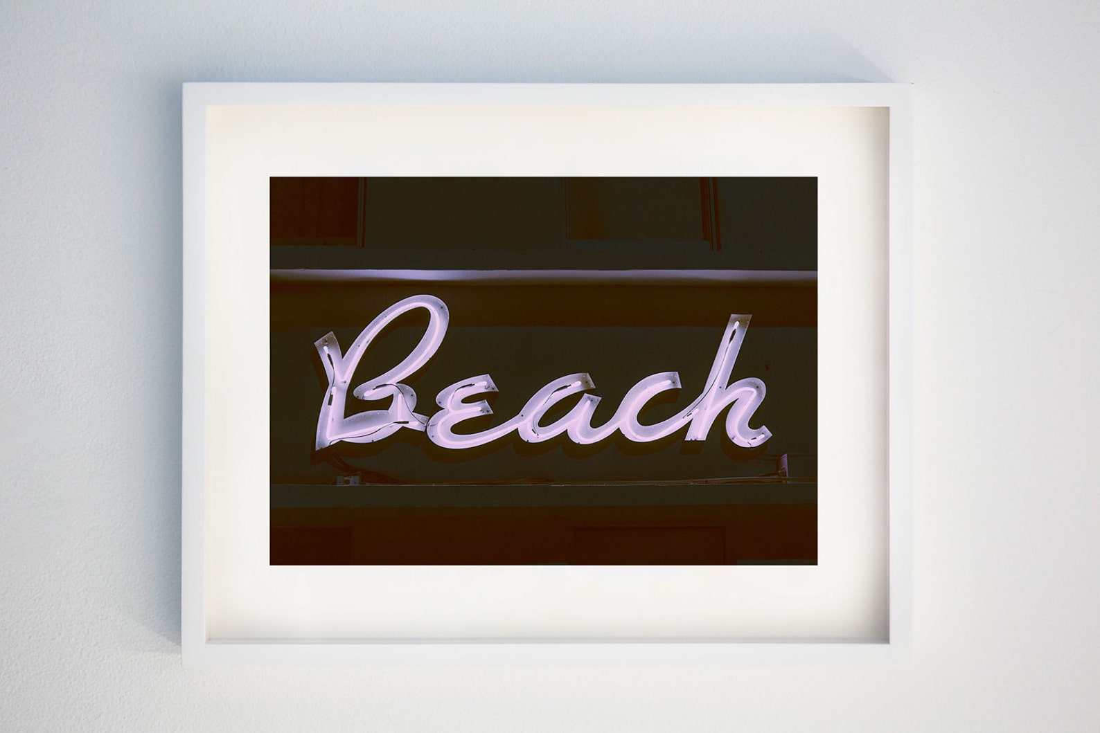 Neon Sign Art Decor Beach House Decor Vintage Motel Sign - Etsy
