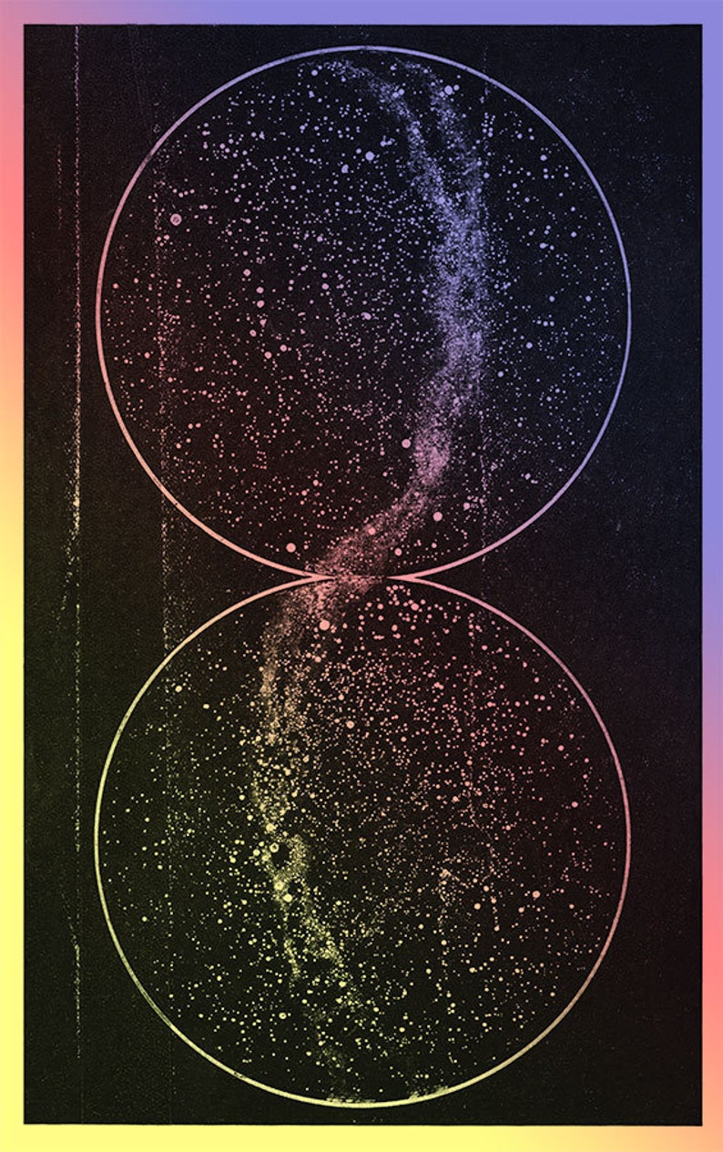 Gradient Constellation Milky Way, Infinity Constellation, Psychedelic ...