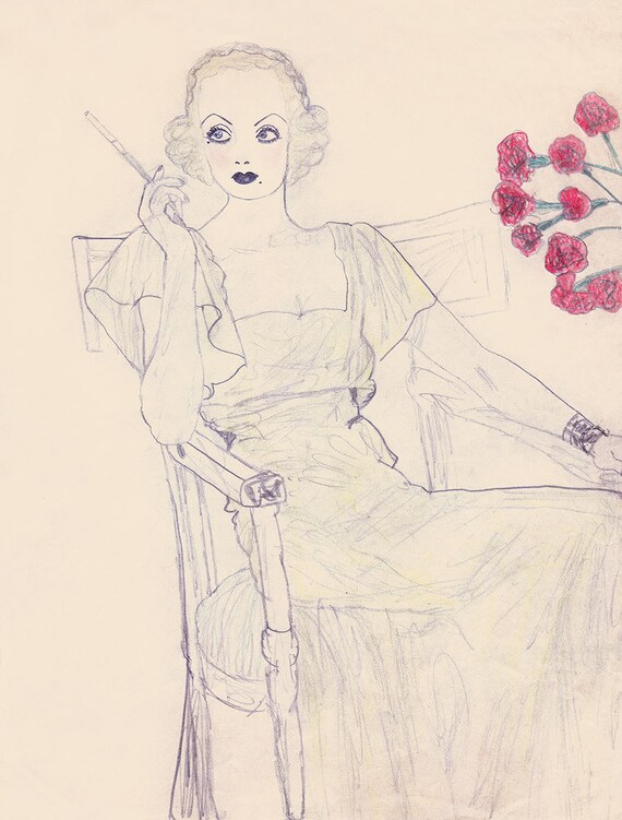 1920s Drawing