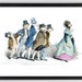 Funny Animals, Dog Art, Victorian Dogs in Clothes, Grandville, Humorous ...