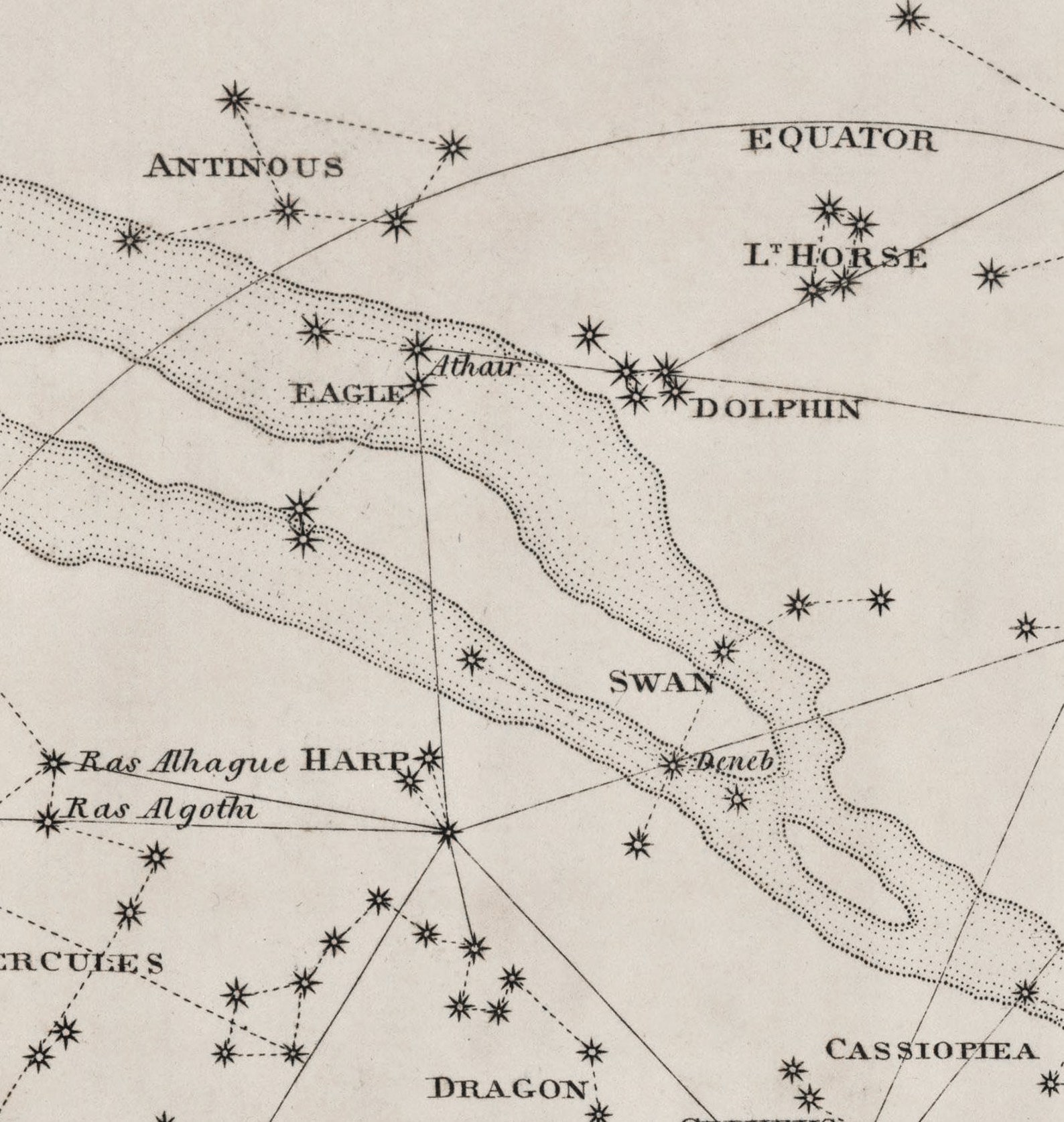 Minimalist Star Map Print Blue Star Map Constellations Chart | Etsy