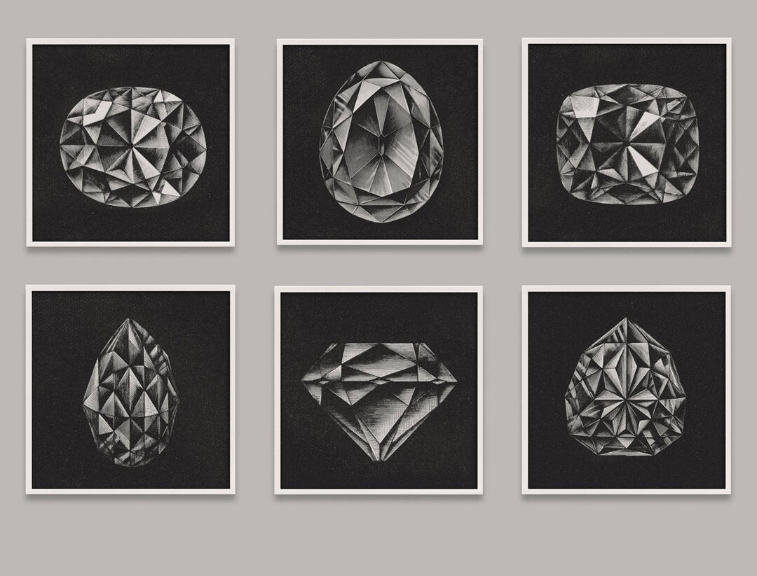 Gallery Wall Package, Wall Art Package, Set of 6 Prints, Art Wall Deal ...