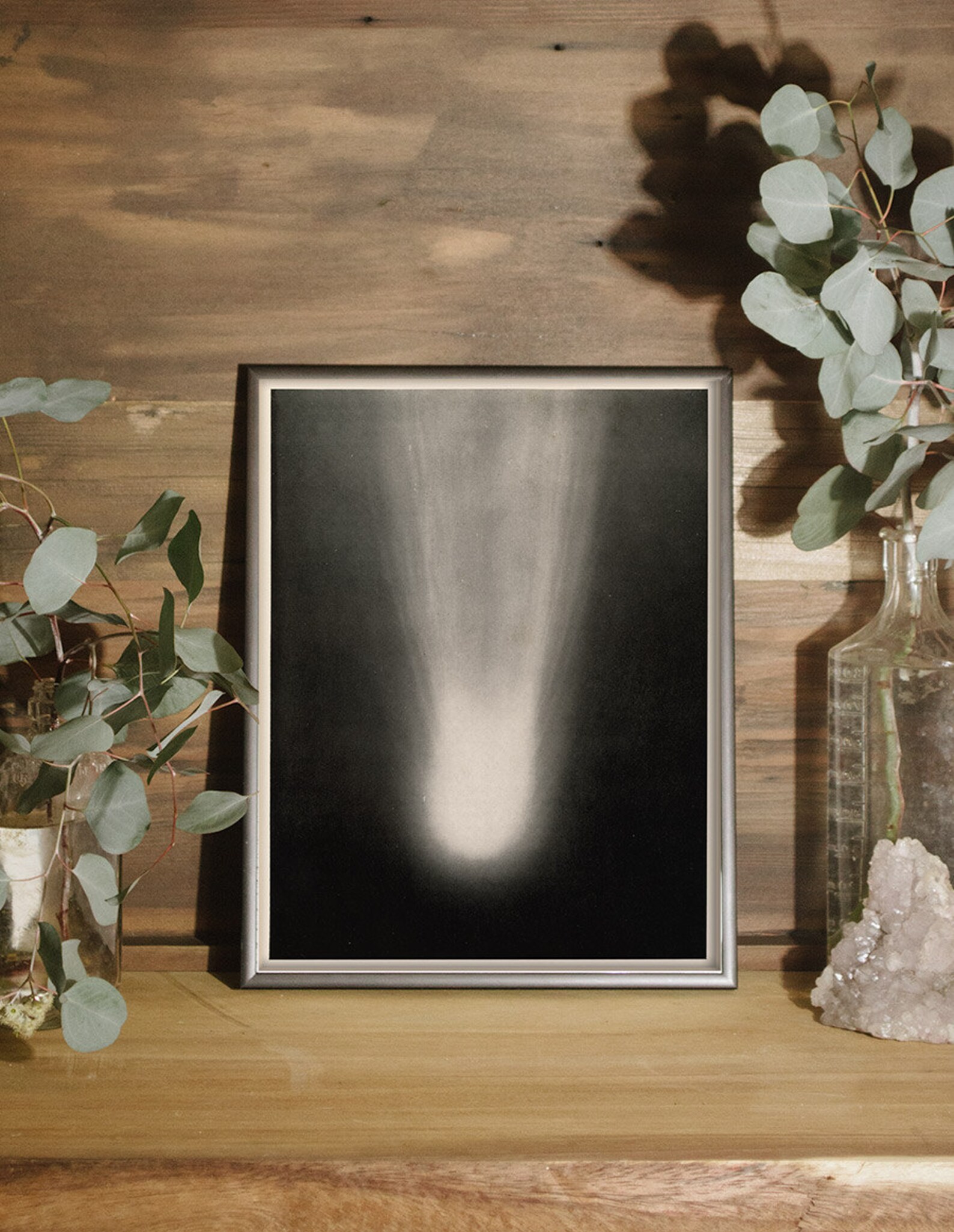 Solar System Art Comet Art Comet Print Galaxy Art | Etsy