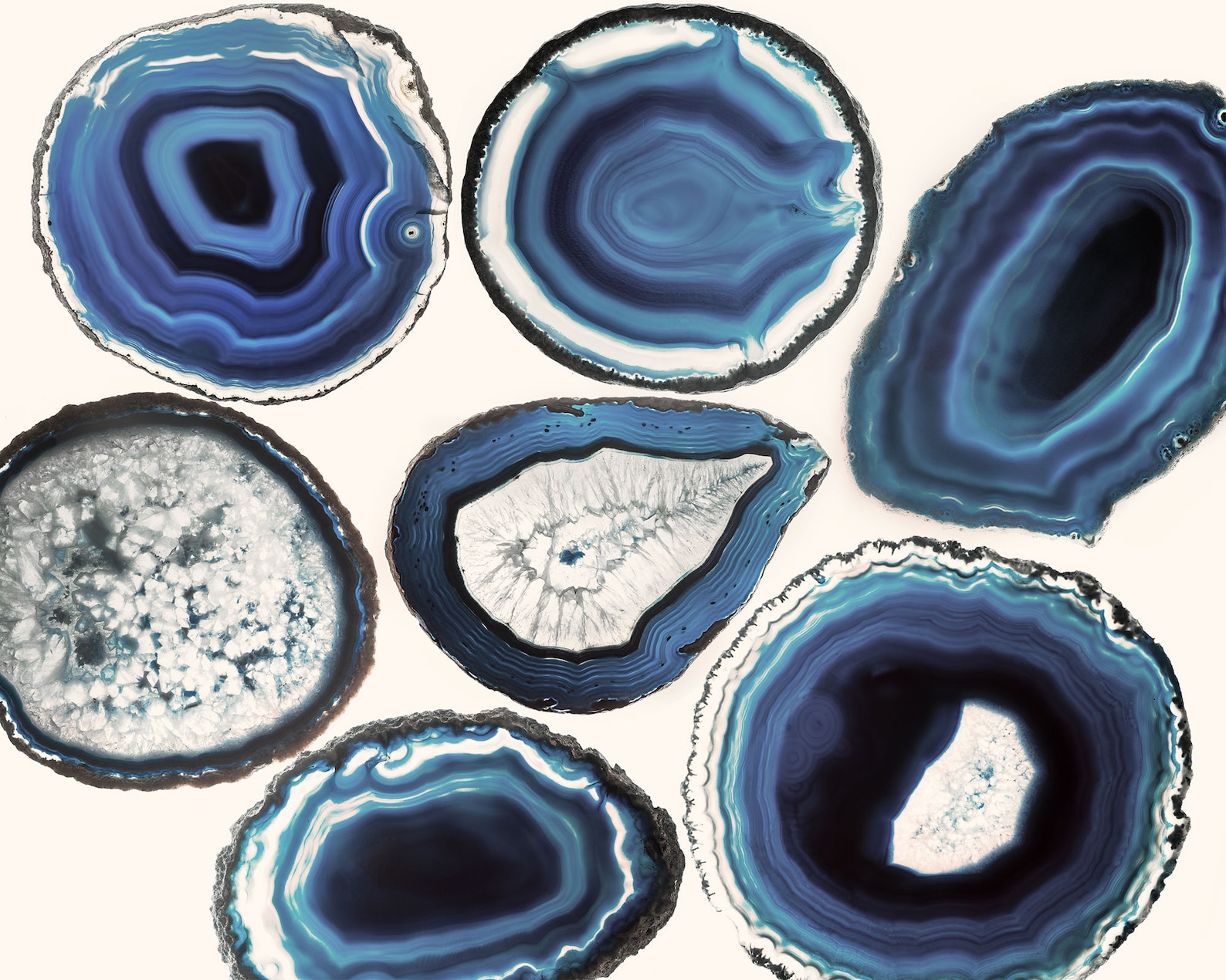 Agate Slice Art Geode Print Agate Print Geode Wall Art - Etsy