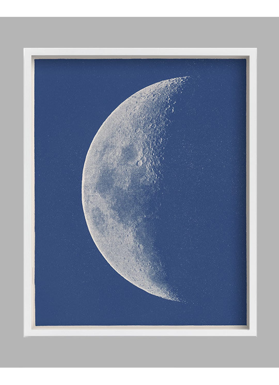 Moon Poster, Moon Print, Moon Art, Moon Wall Decor, Vintage Astronomy ...
