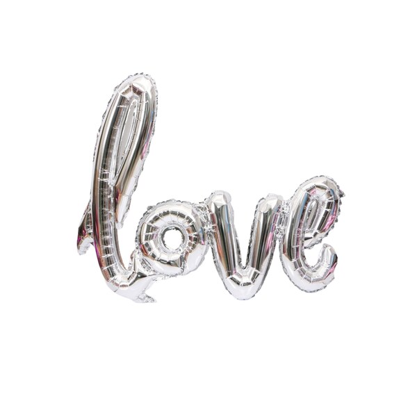 Love Script Balloon - Etsy