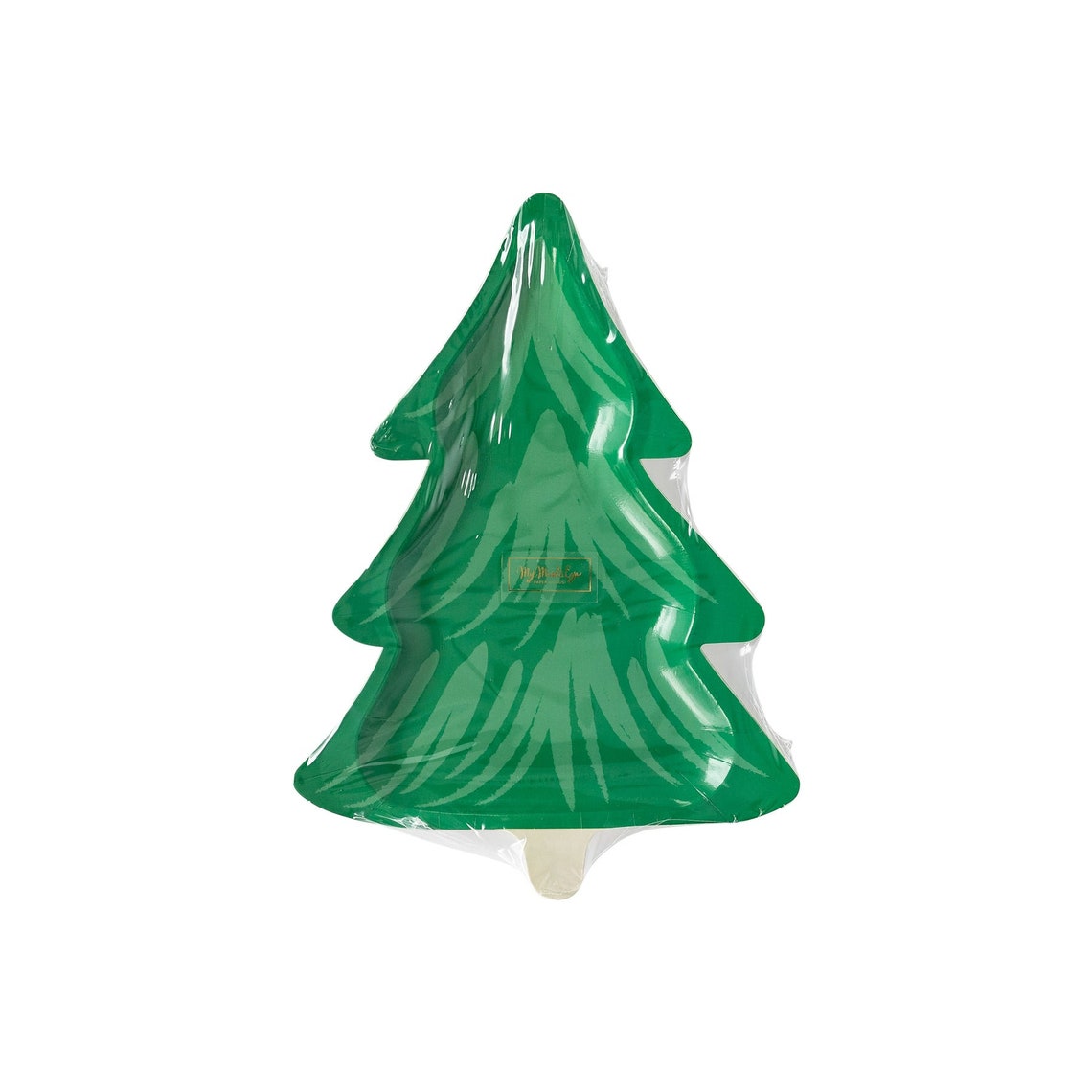 Christmas Tree Plates Holiday Tableware Holiday Party Decorations ...
