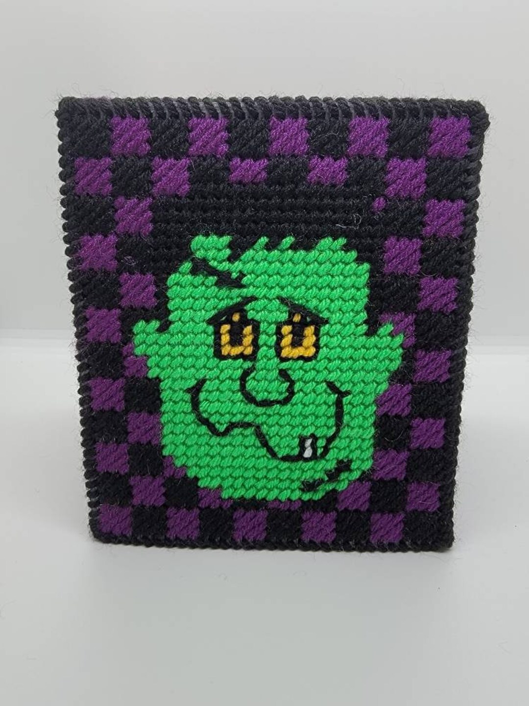 Frankenstein Monster Checked Tissue Box Cover - Etsy