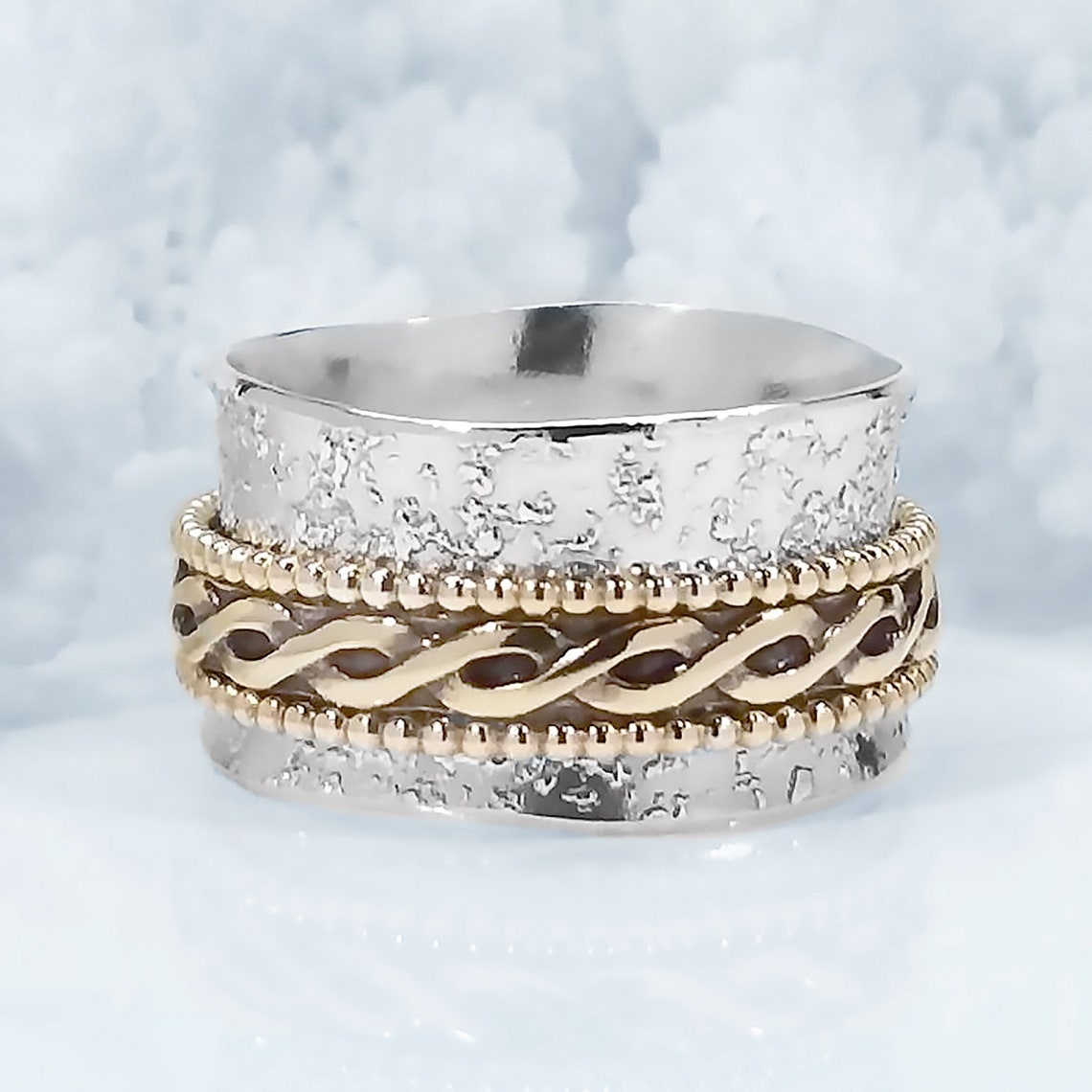 Celtic Ring Thumb Ring Spinner Ring Girlfriend Ring - Etsy