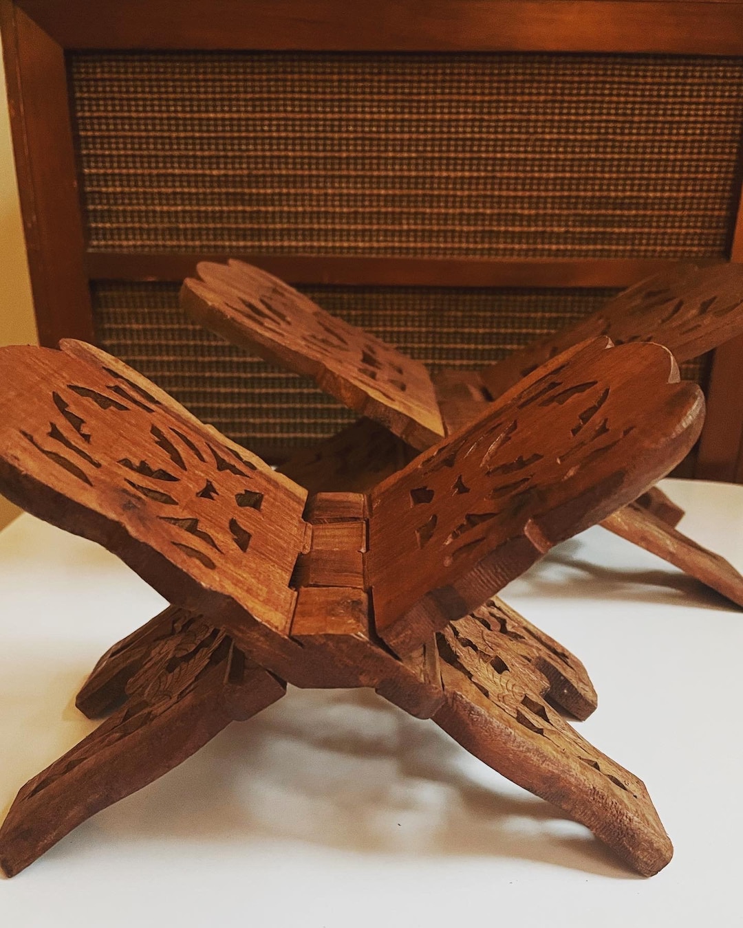 Folding Wooden Book Stands - Etsy