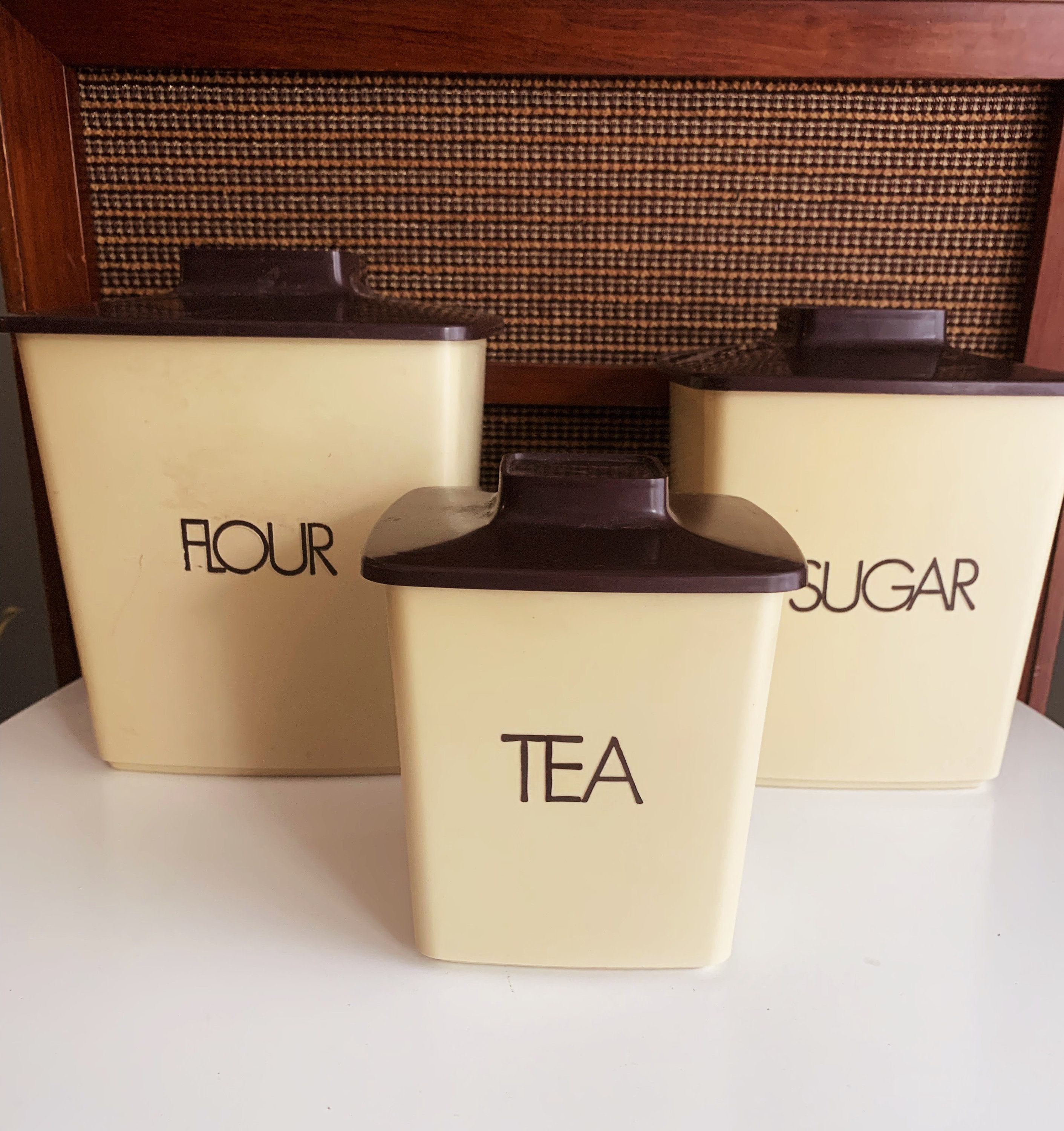 Midcentury Modern Canister Set - Etsy