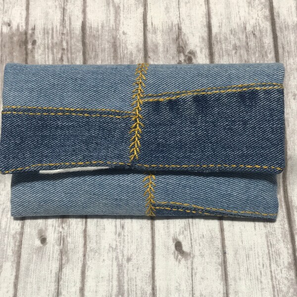 Patchwork Wallet - Etsy