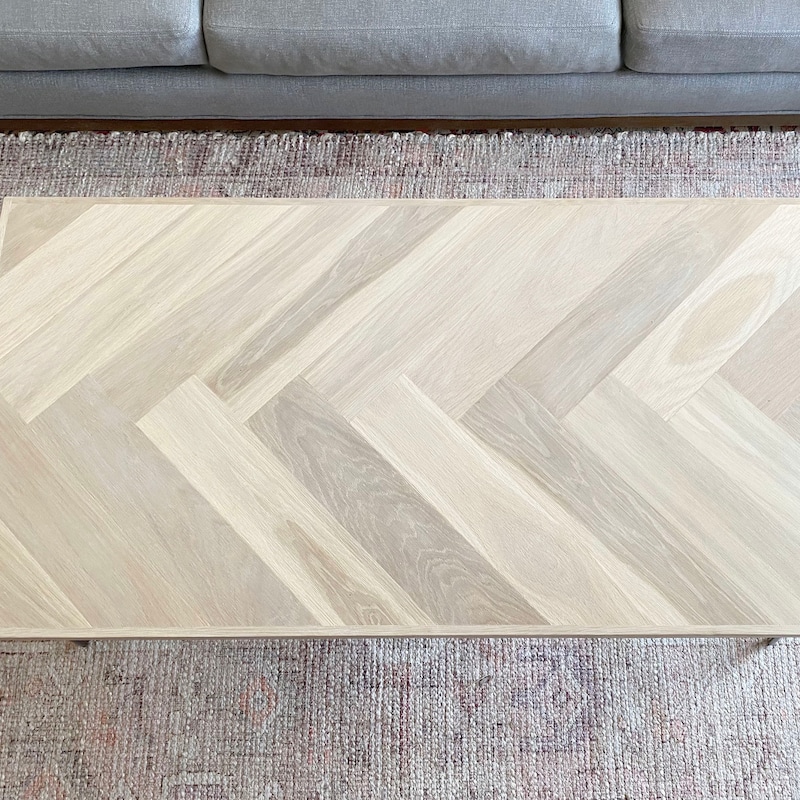 White Oak Coffee Table - Etsy